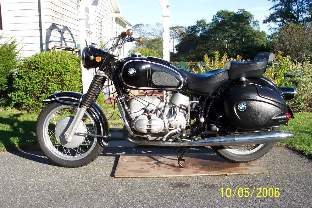 1969 BMW Motorcycle black