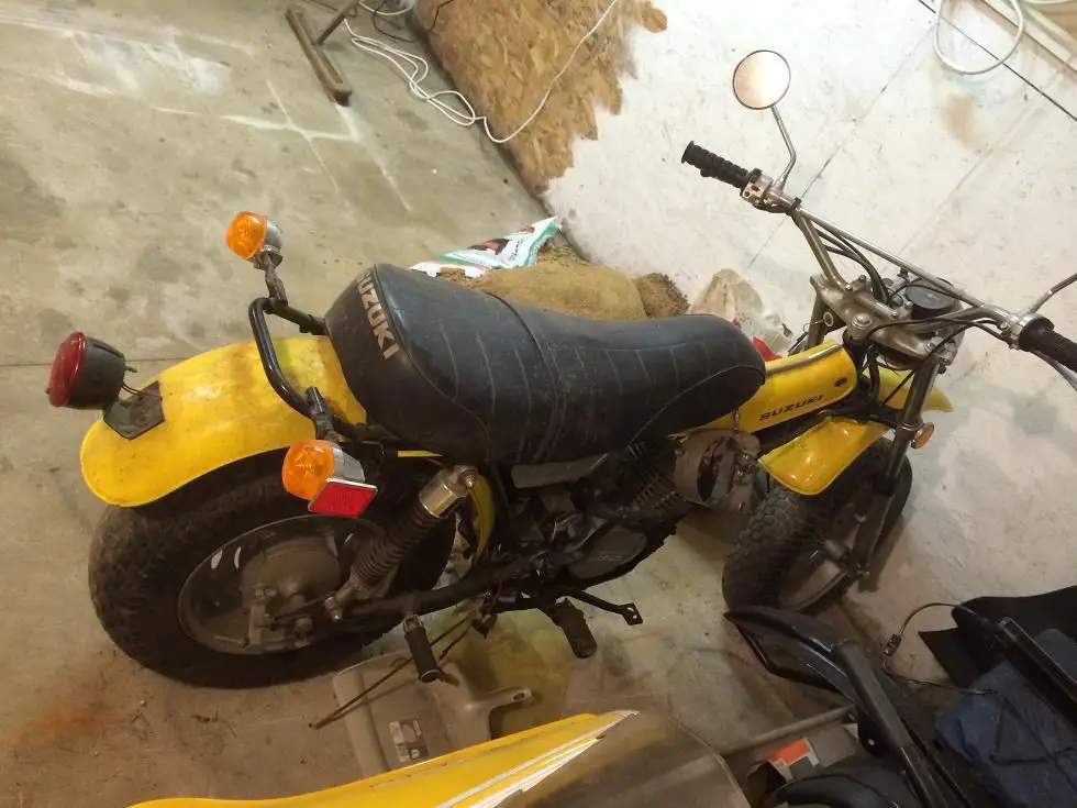 1974 suzuki rv motorcycle