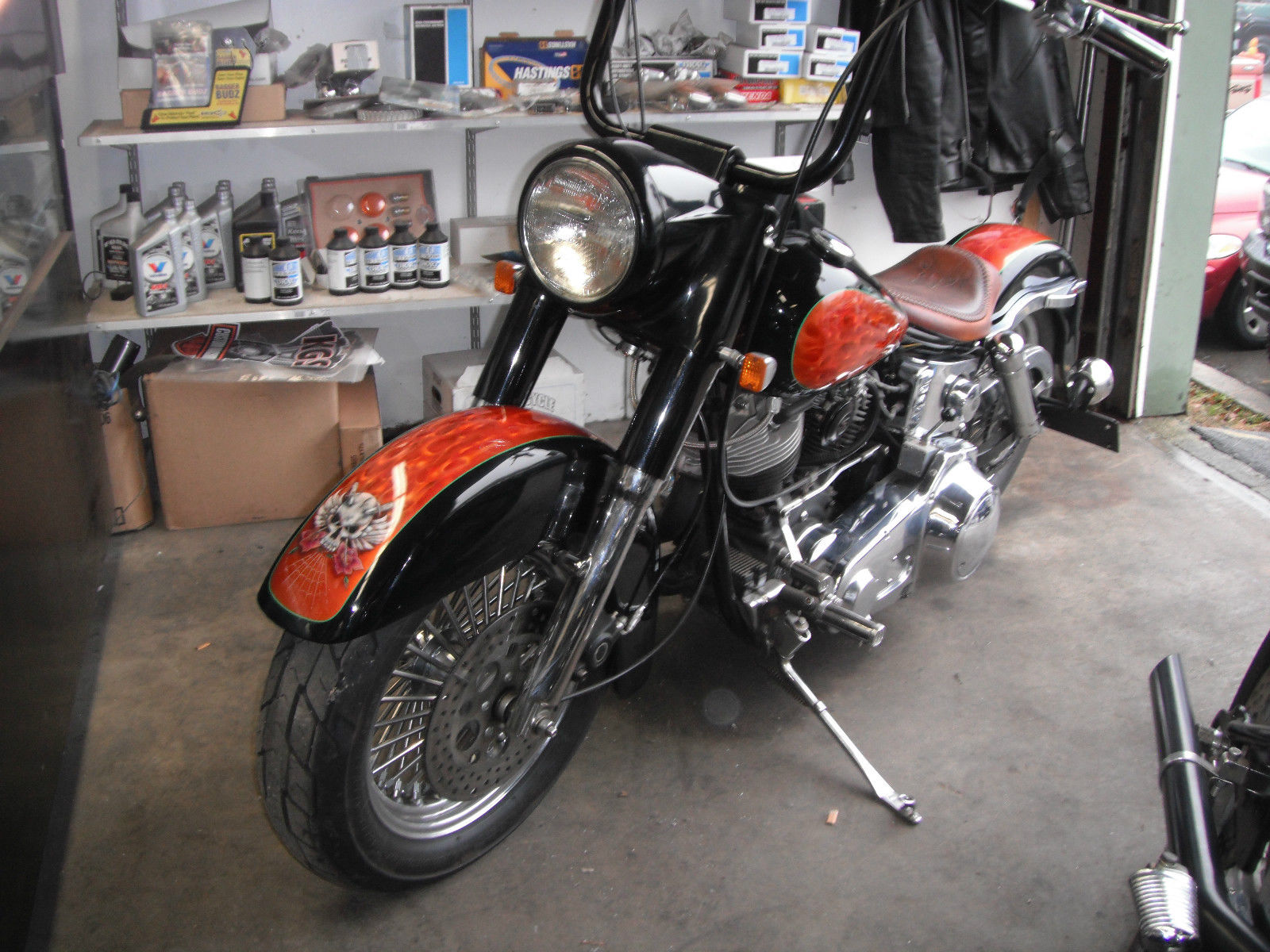 1975 Harley Davidson FLH custom