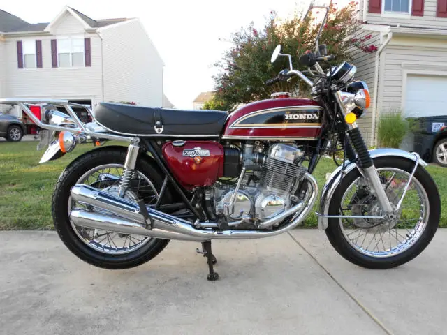 1976 CB750 K6 Antres Red