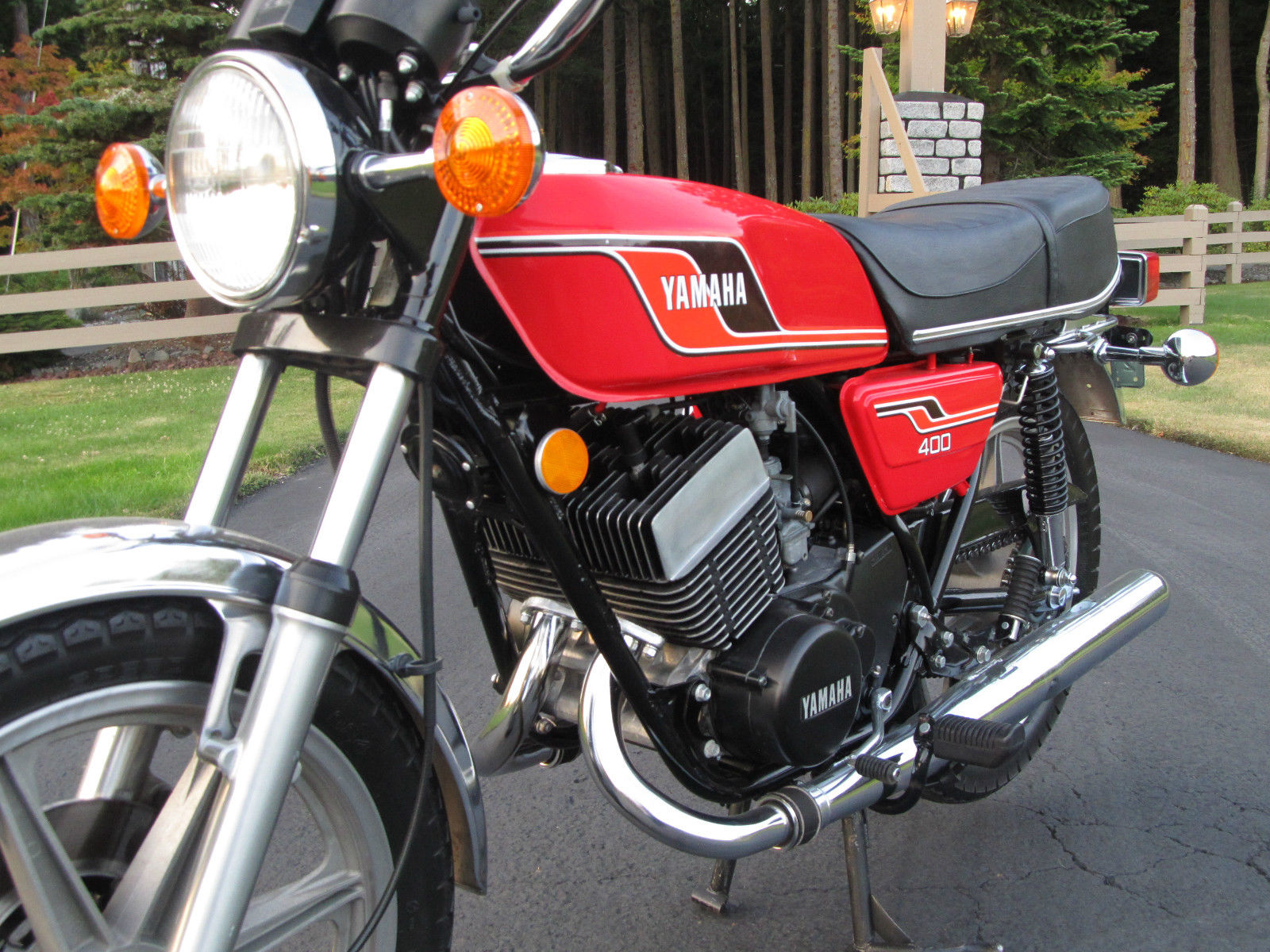 1977 Yamaha RD-400 - Mint and Original