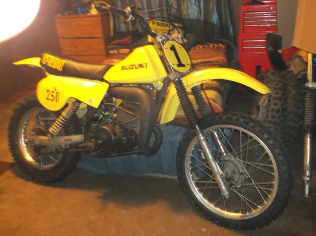 1980 suzuki rs/rm 250 rebuilt