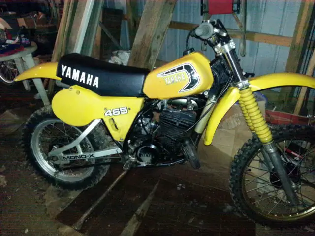 1981 Yamaha YZ 465, in really great condition for its age