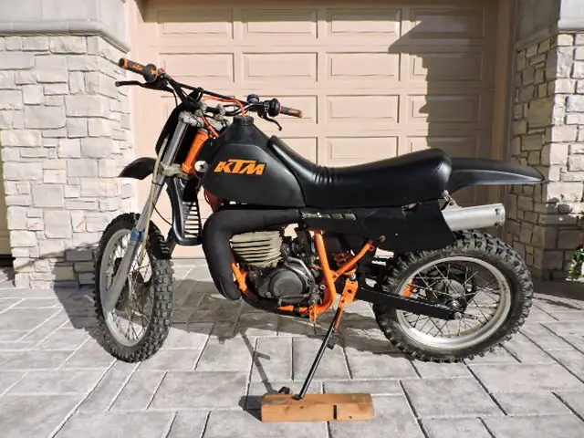 1984 KTM 495MX VERY FAST GNARLY DIRTBIKE