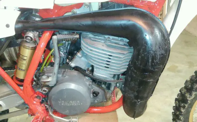 1987 Yamaha YZ 490 motocross