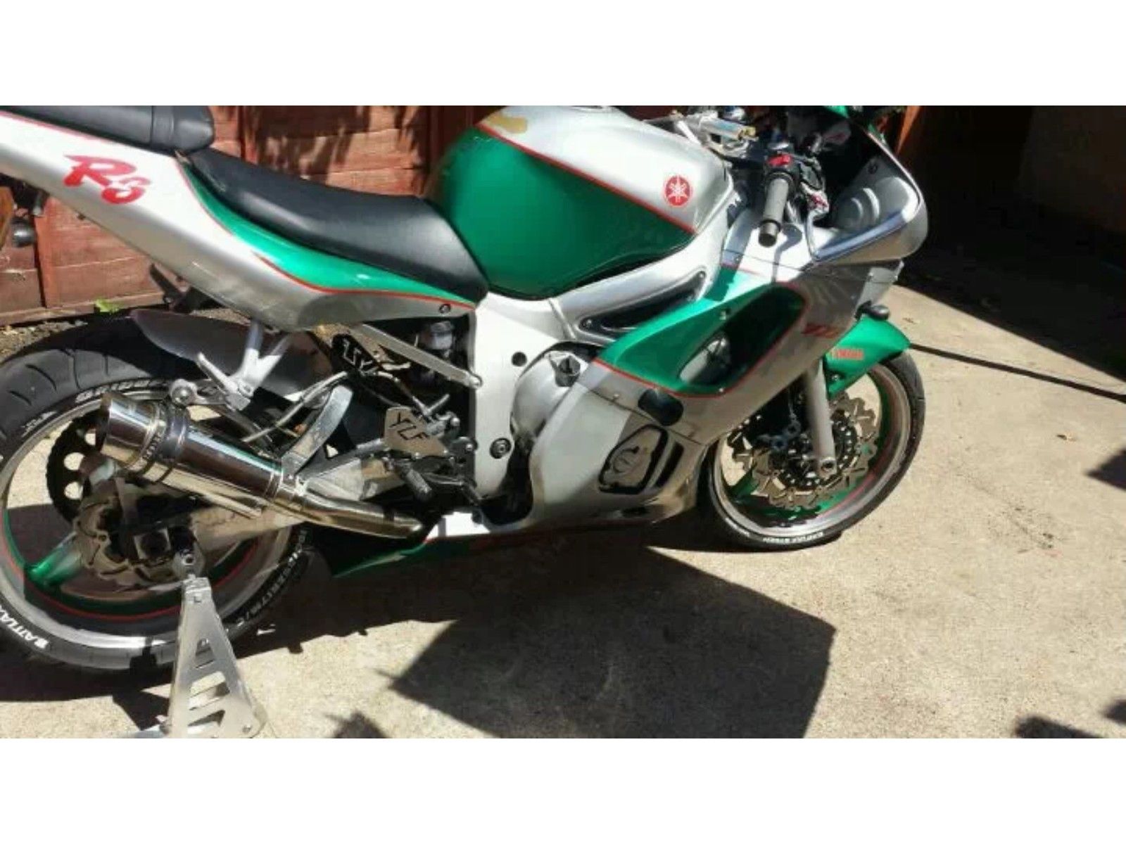 1999 YAMAHA R6 Benelli green
