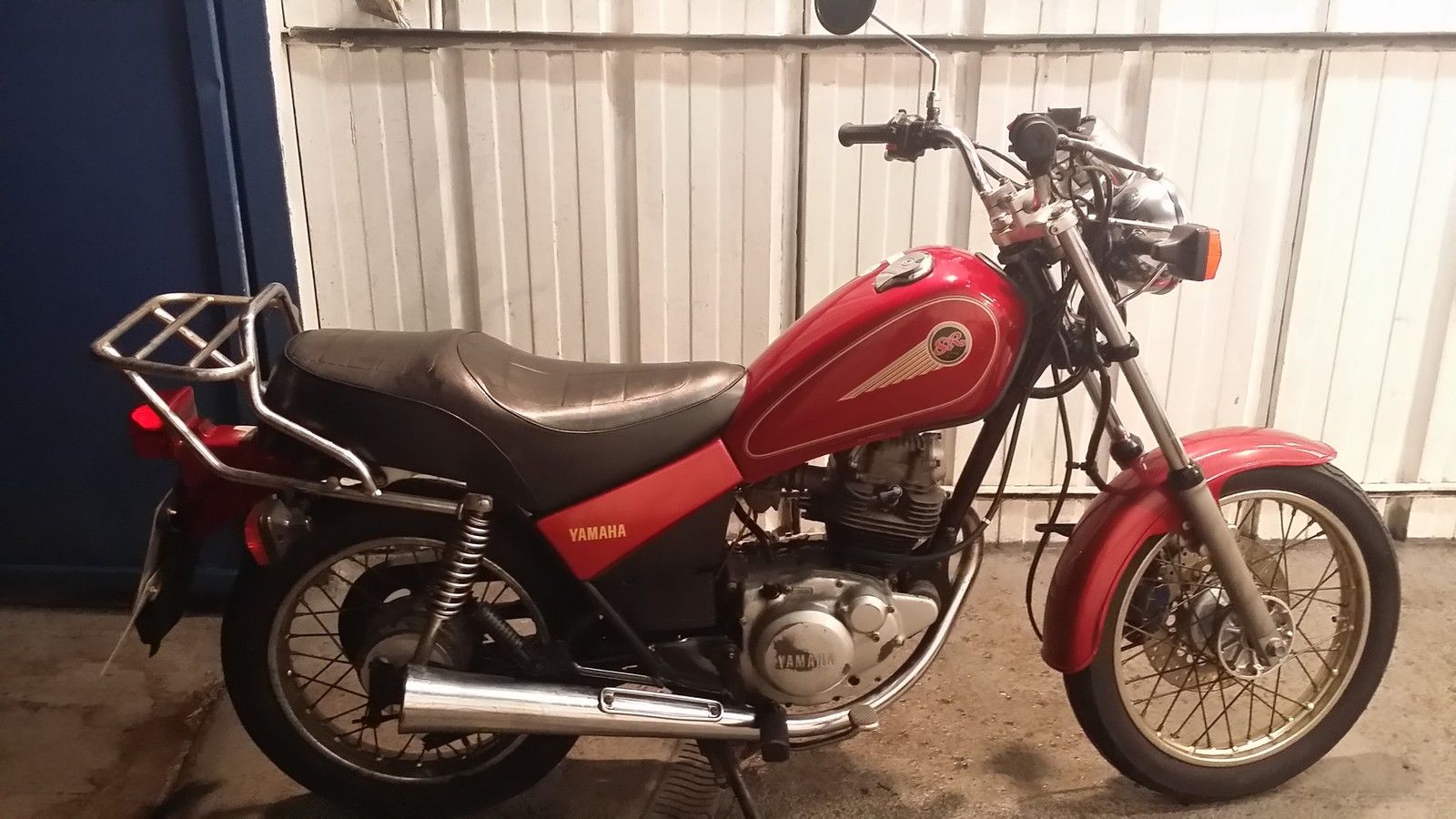 1999 YAMAHA SR 125 RED