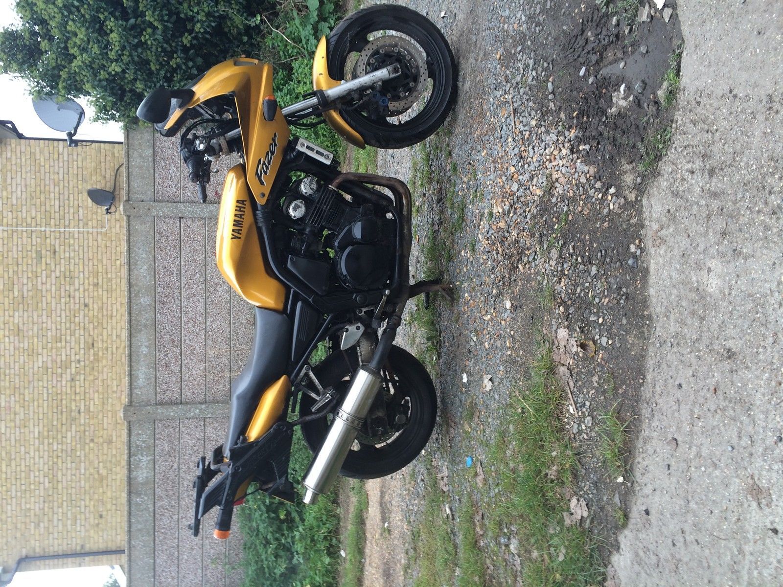 2000 YAMAHA FZS 600 GOLD