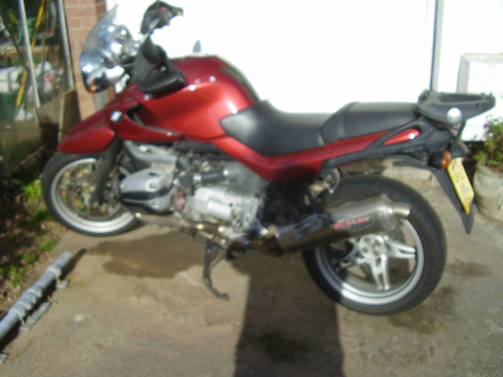 2001 BMW R1150R RED