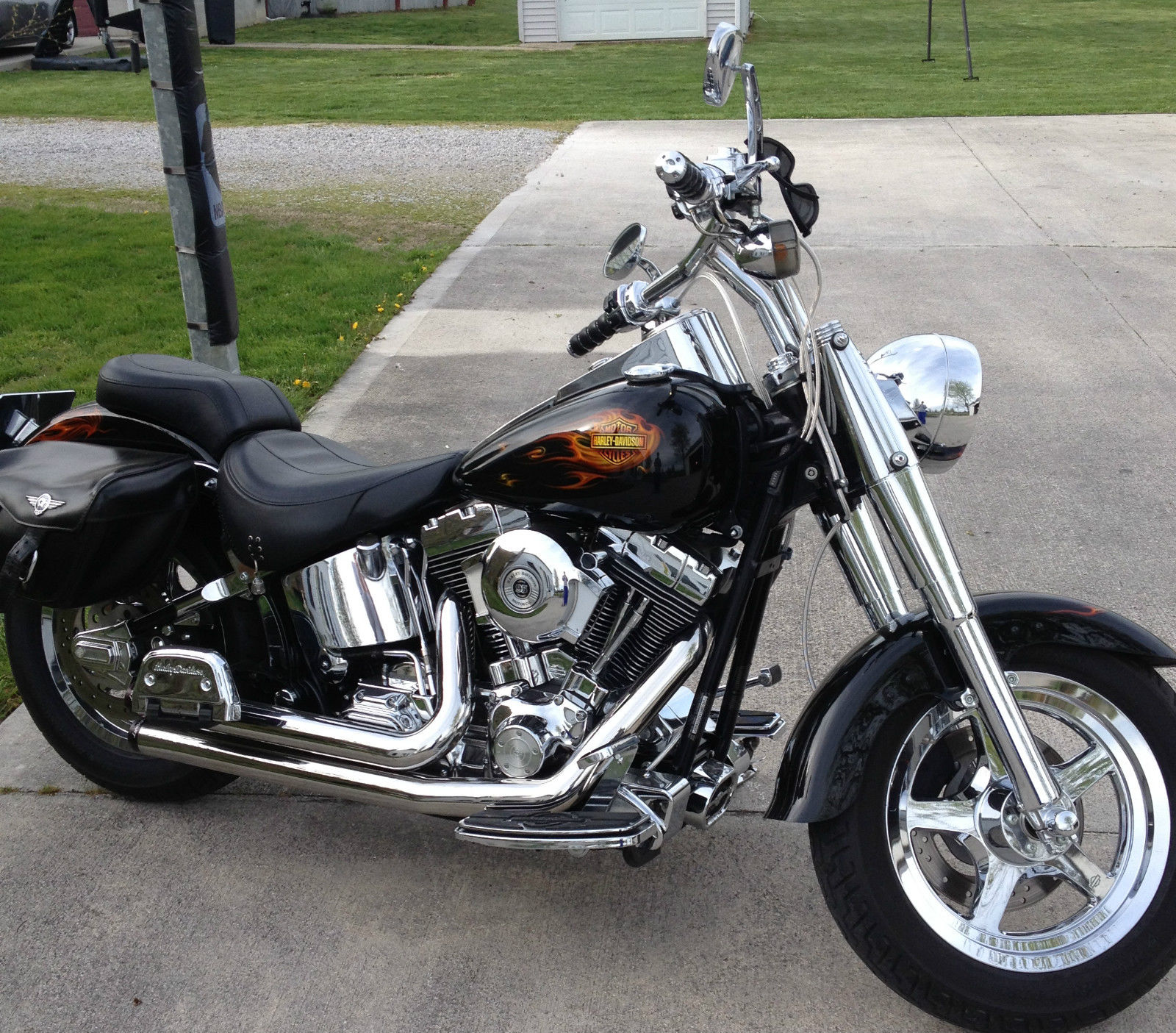 2001 Harley Davidson Fat Boy Motorcycle