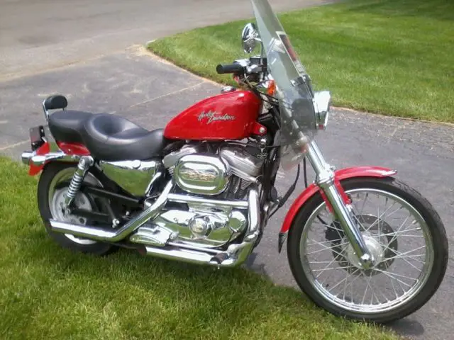 2002 HARLEY SPORTSTER 883 CUSTOM BARN FIND