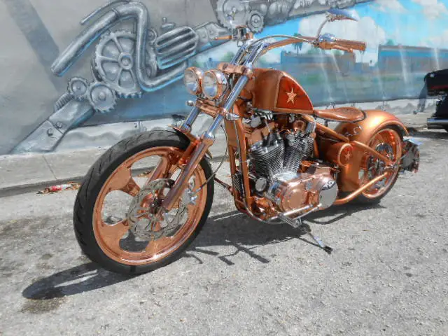 2003 Harley Davidson Sportster Custom Copper Bike Daytona second Place