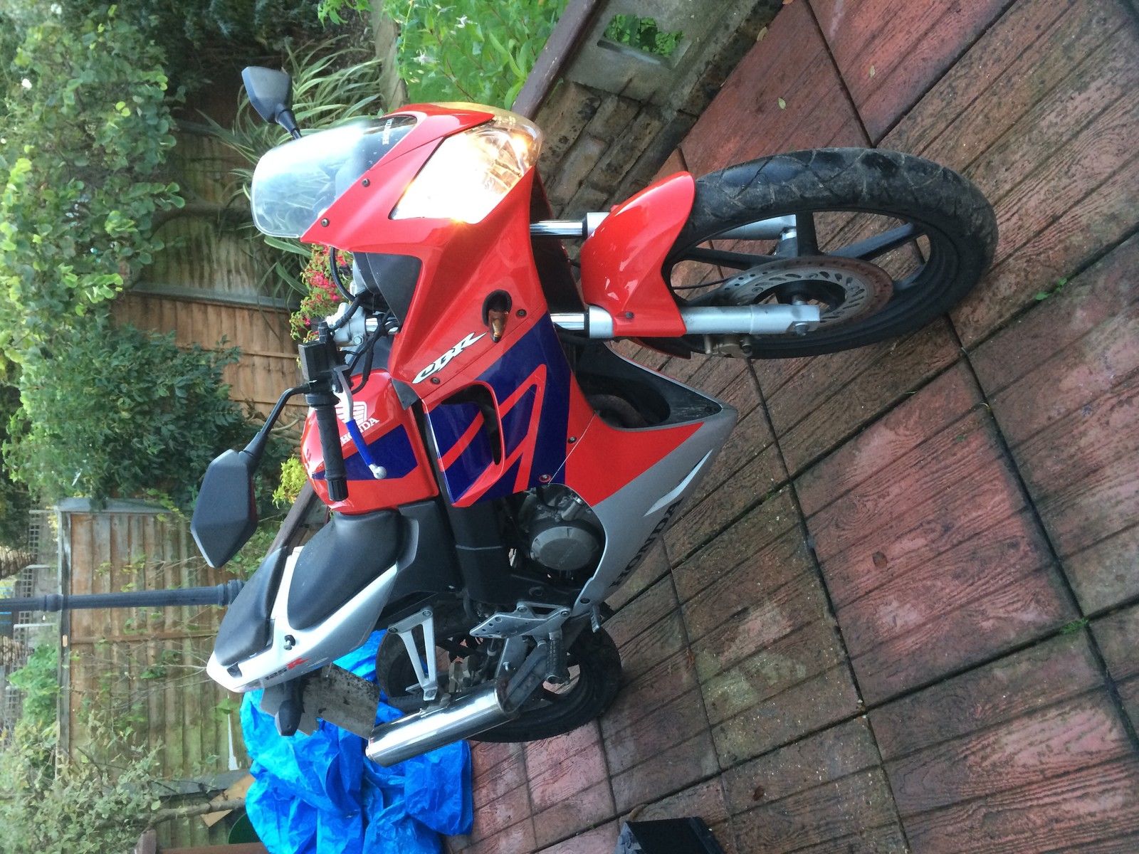 2007 HONDA CBR 125 RW-5 RED