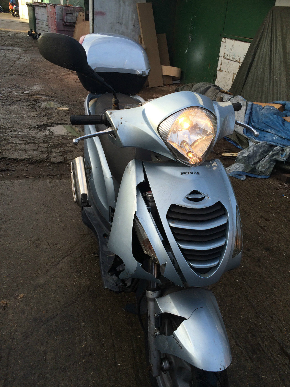 2007 HONDA PES 125 BLUE