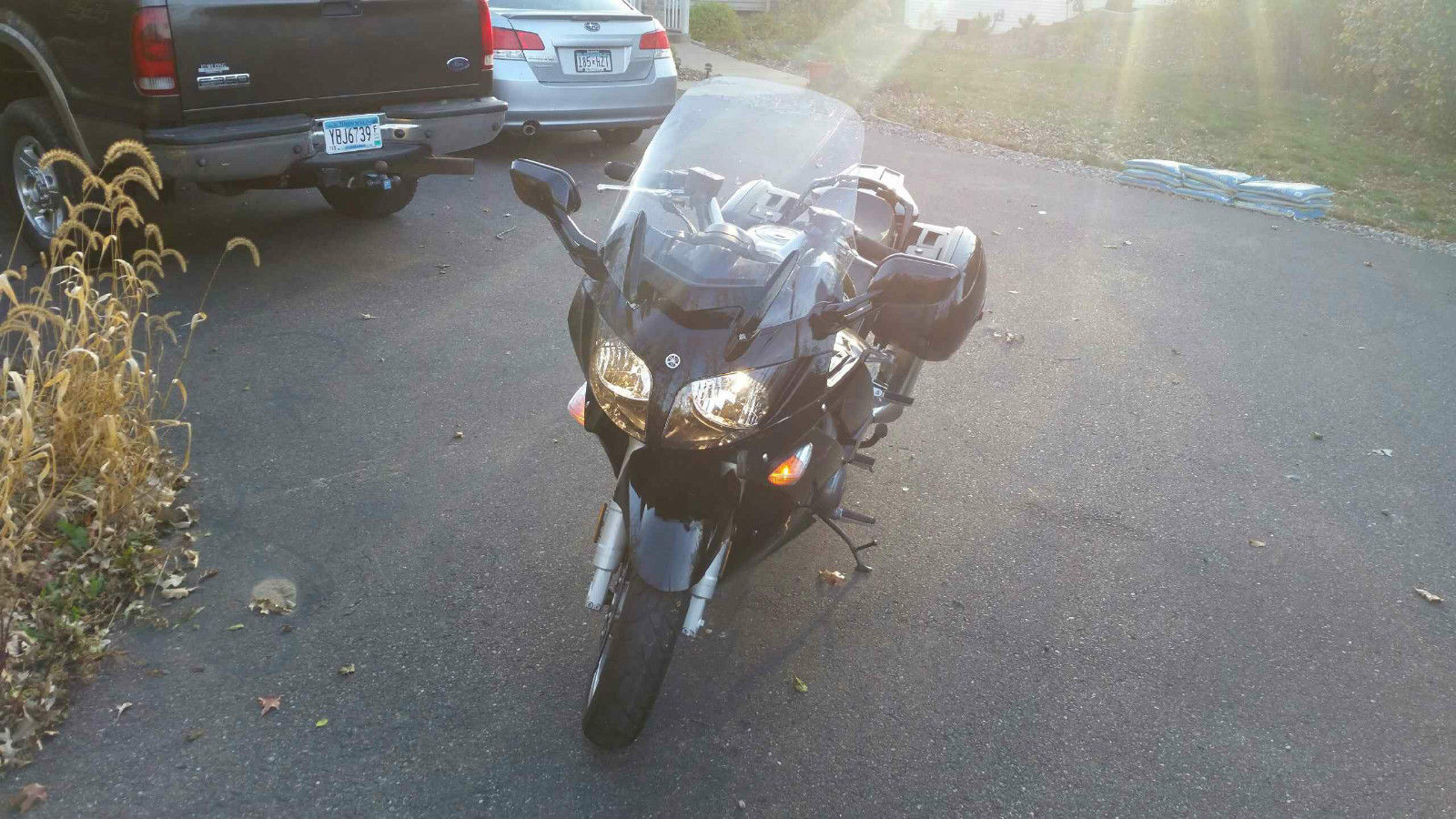 2008 yamaha fjr motorcycle