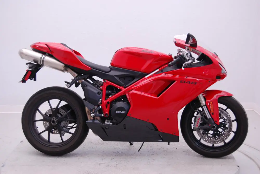 2011 Ducati 848 EVO Used 1191A Red