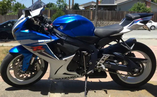 2011 GSX-R 600 (Never modified)