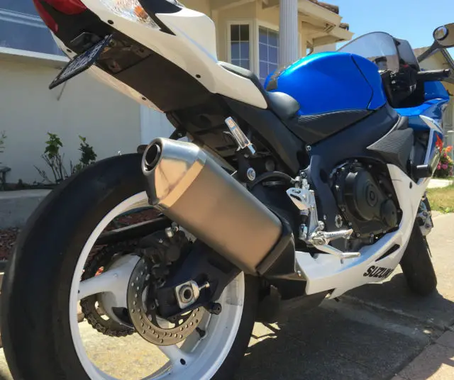 2011 GSX-R 600 (Never modified)