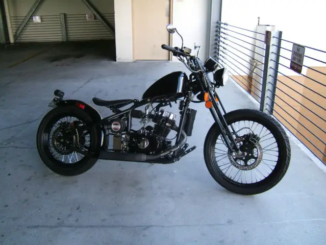 2012 CCW 250 COSTUM SPRINGER BOBBER MOTORCYCLE DF250RTB LIKE NEW