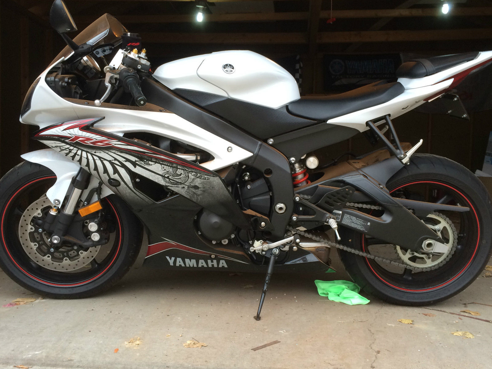 2012 Yamaha R6 with 1,837 Miles