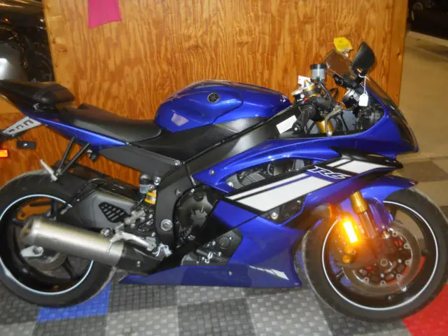 2012 YAMAHA YZF R6 BLUE + OTHER USED BIKES