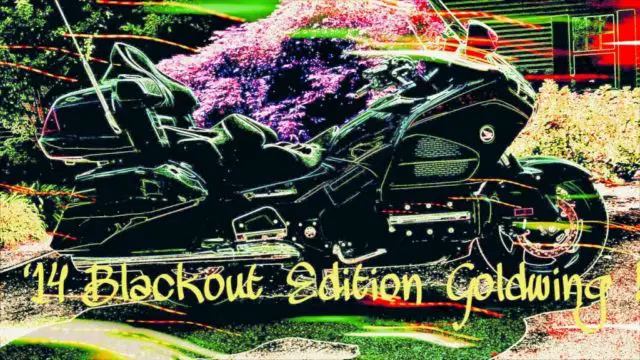 2014 Honda Goldwing GL1800 Blackout Edition *SHARP****SCROLL THRU AD ...