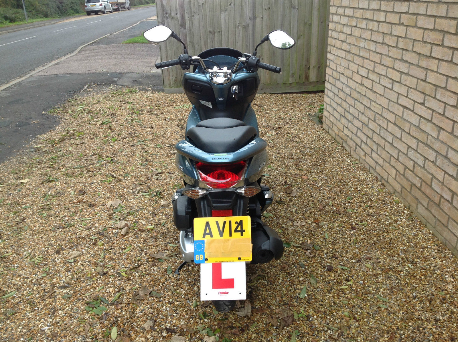 2014 HONDA WW 125-D BLUE