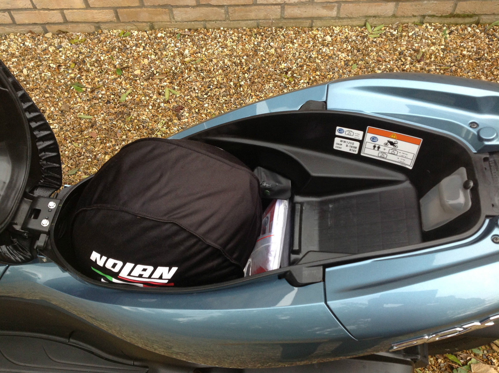 2014 HONDA WW 125-D BLUE