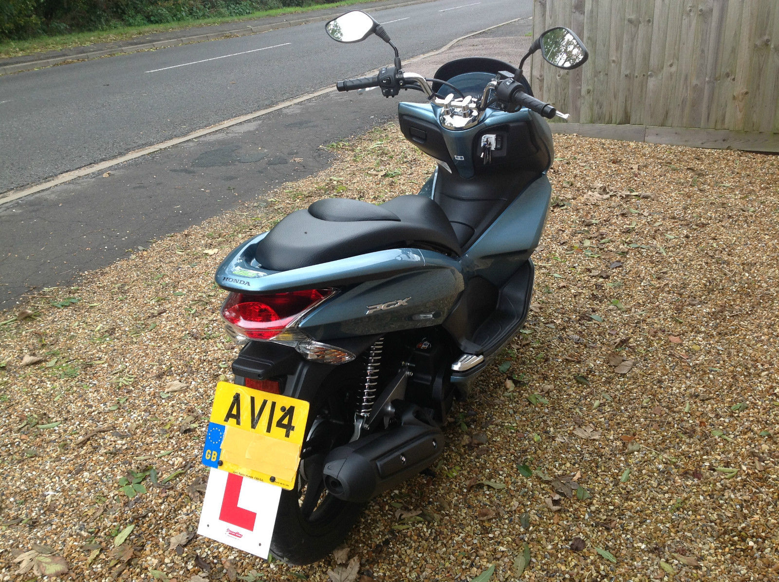 2014 HONDA WW 125-D BLUE