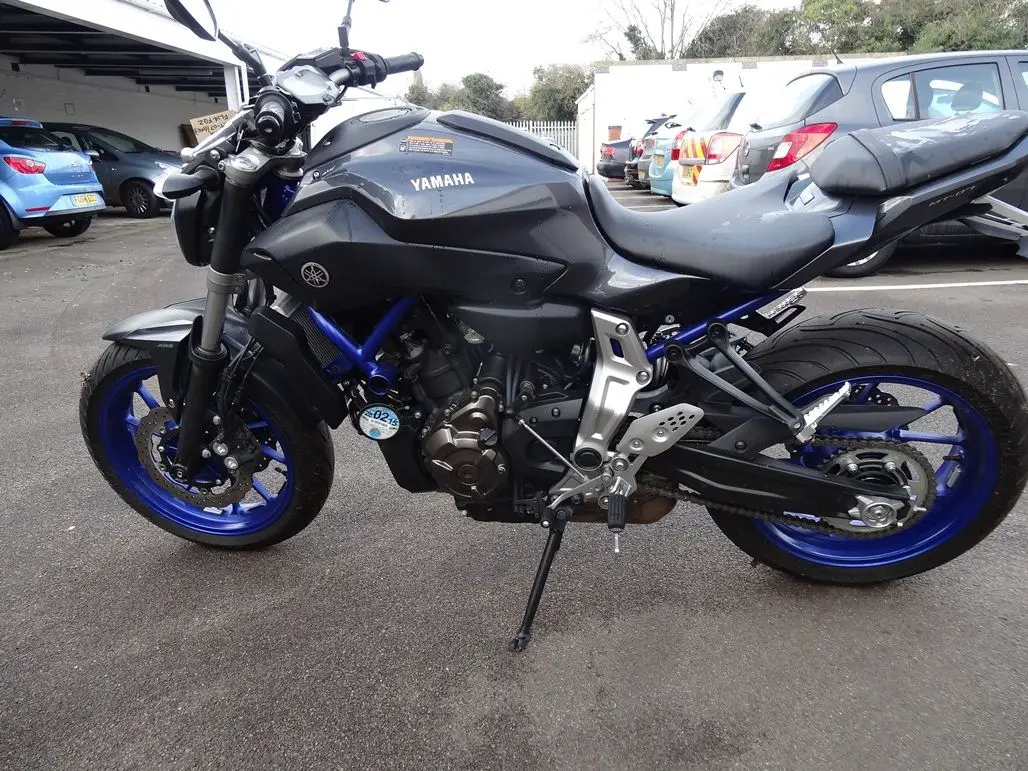 2014 YAMAHA MT-07 GREY Motorcycle