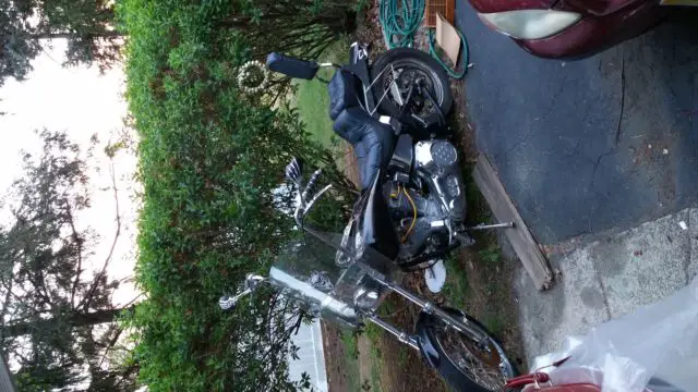 99 Custom softail chopper