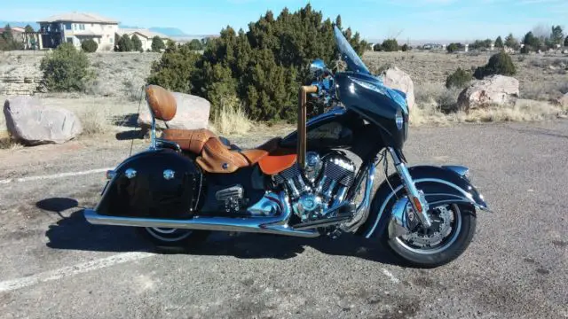 Black 2014 Indian Chieftain