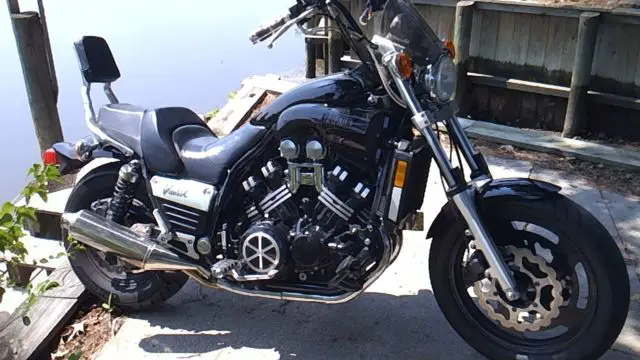 Black Yamaha V Max 1200