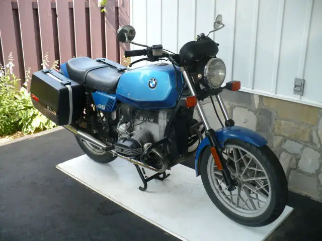 BMW R65 Motorcycle 1983 blue 43500km
