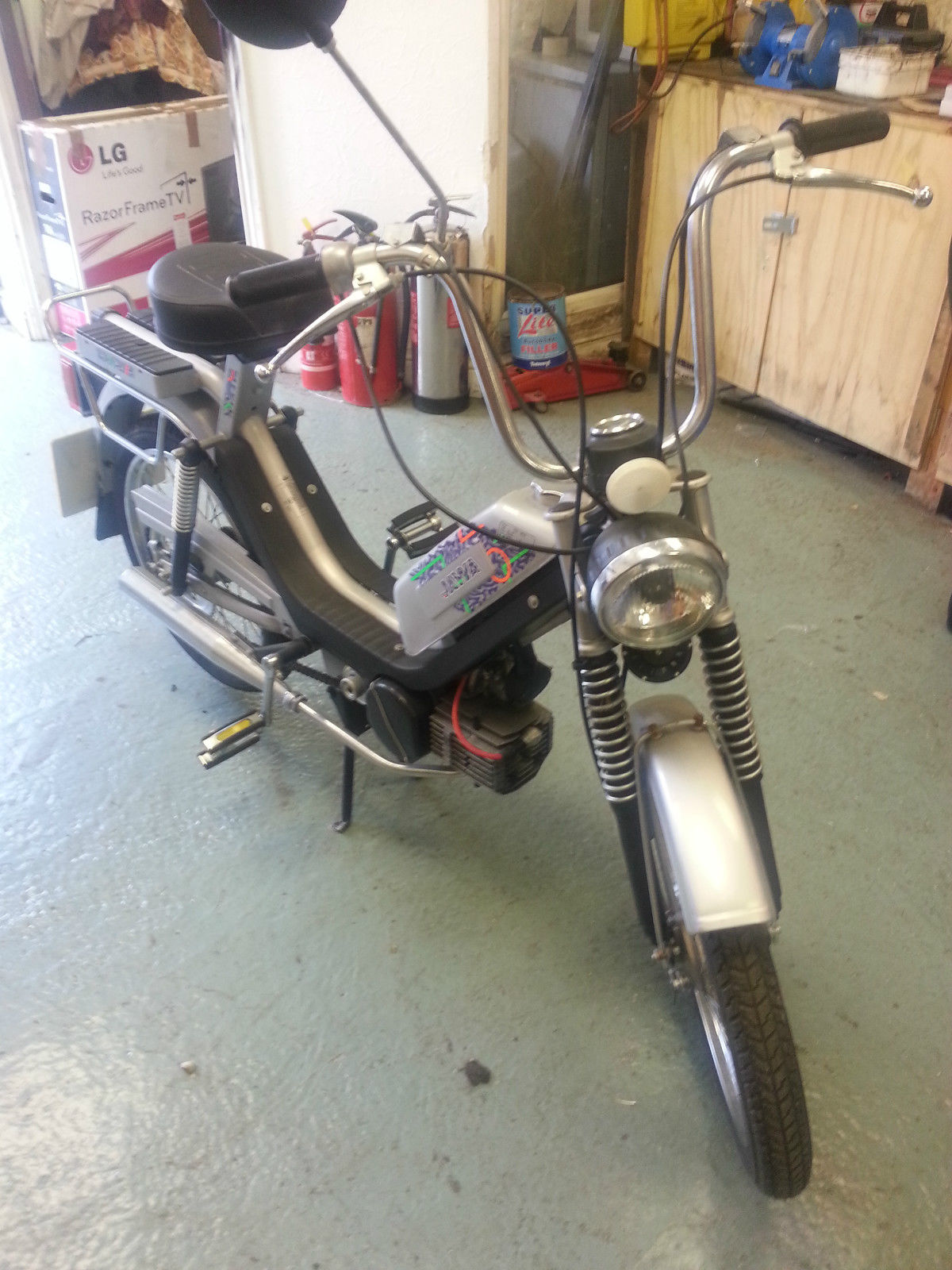 Brand new un-used moped