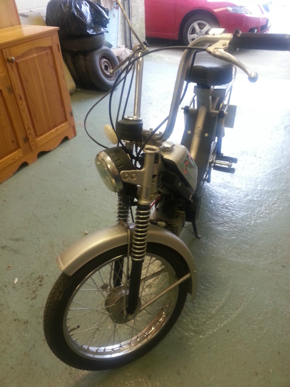 Brand new un-used moped