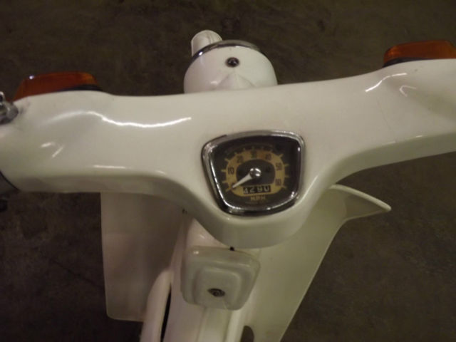 C 102 Honda cub motorcycle, scooter, vintage