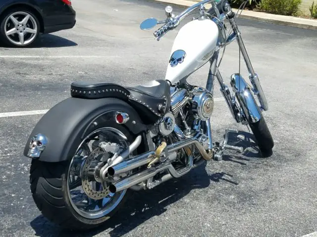chopper custom motorcycle