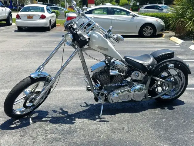 chopper custom motorcycle