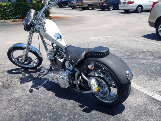 chopper custom motorcycle