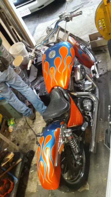 Custom 1989 Harley FXR,