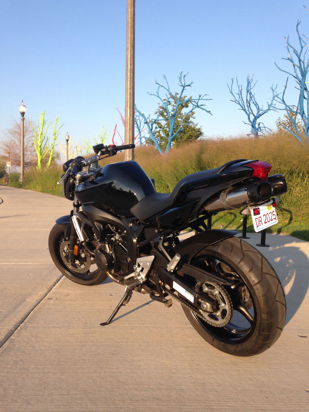 Custom 2008 Yamaha Fz6, 2247 miles