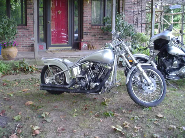 custom built V twin