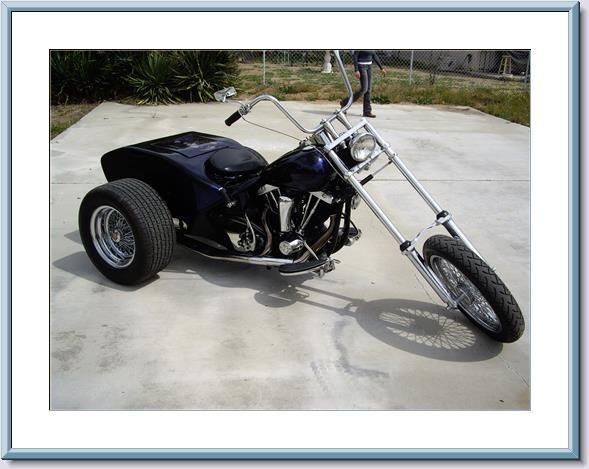 Custom Harley-davidson trike