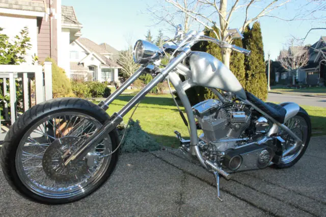 Custom Silver Chopper
