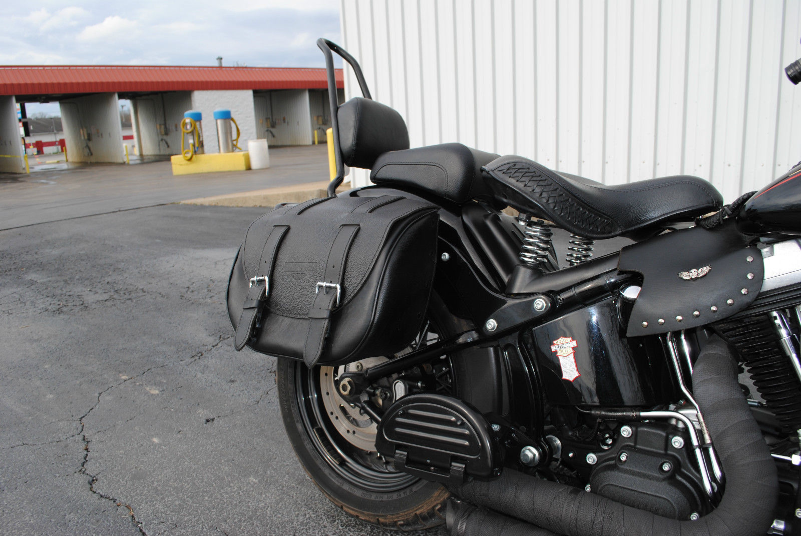 Harley-Davidson, Harley Davidson, H.D, Cross Bones, Crossbones, FLSTSB ...