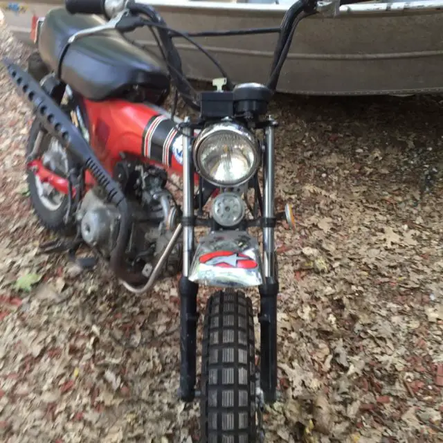 Honda ct70 motorcycle