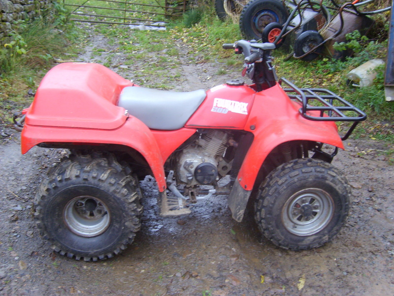 honda trx 200 big red