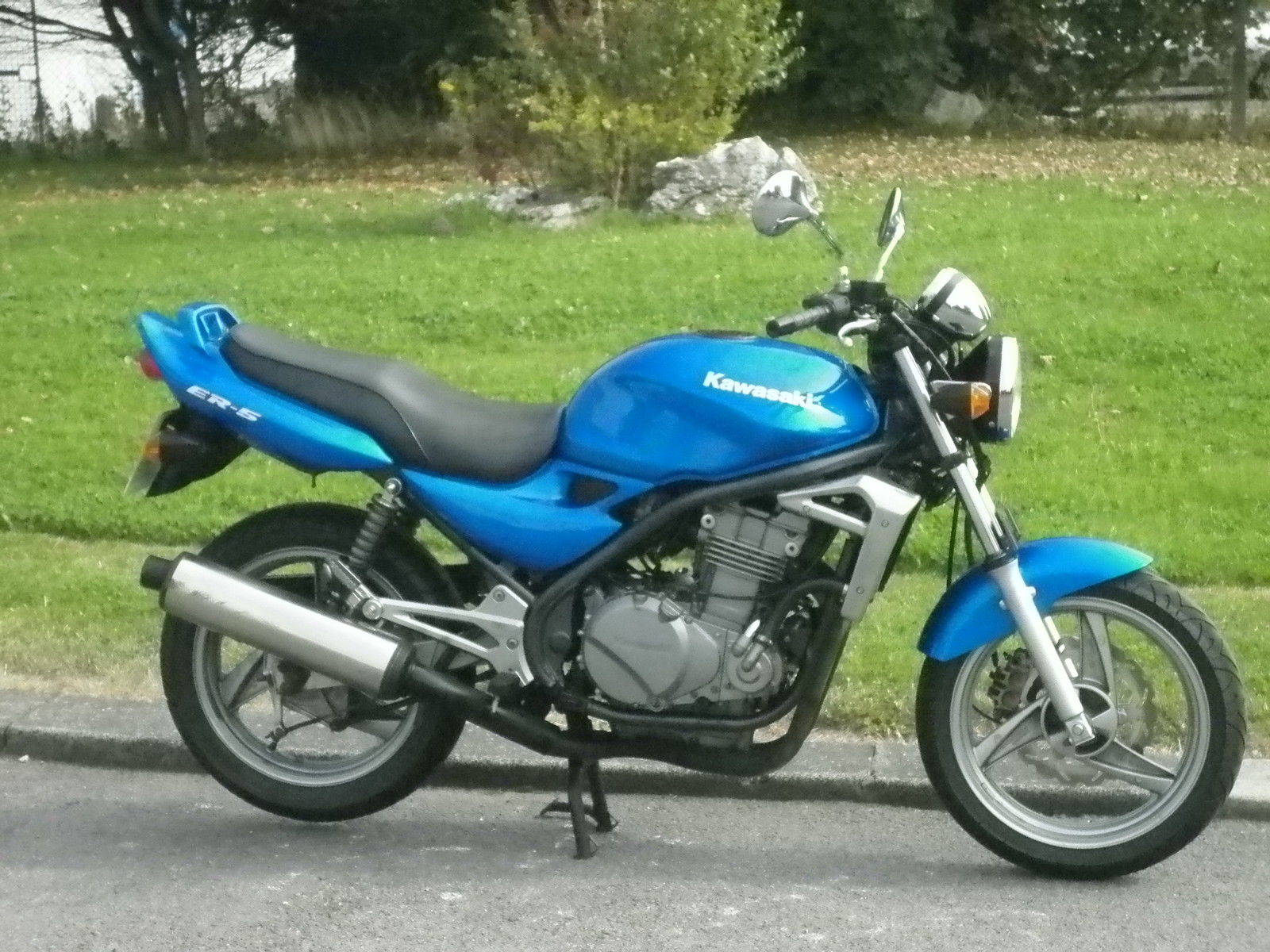KAWASAKI ER5 2001 BLUE