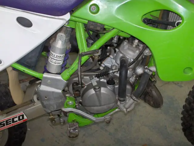 kawasaki kx 100 mx bike